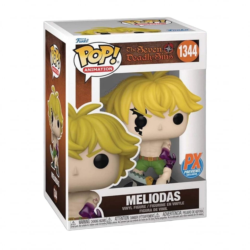 (PRE-ORDER) Pop! Animation: The Seven Deadly Sins - Meliodas (PX Previ ...