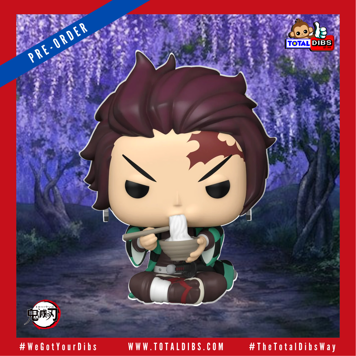 (PRE-ORDER) Pop! Animation: Demon Slayer - Tanjiro with Noodles – Total ...