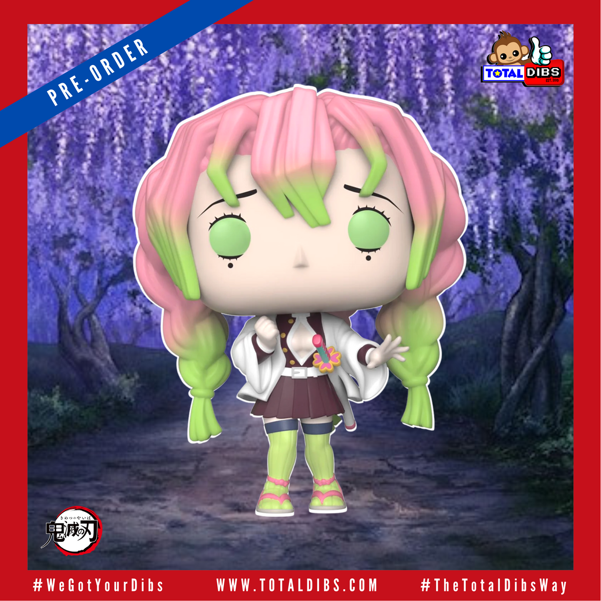 (PRE-ORDER) Pop! Animation: Demon Slayer - Mitsuri Kanroji – Total Dibs