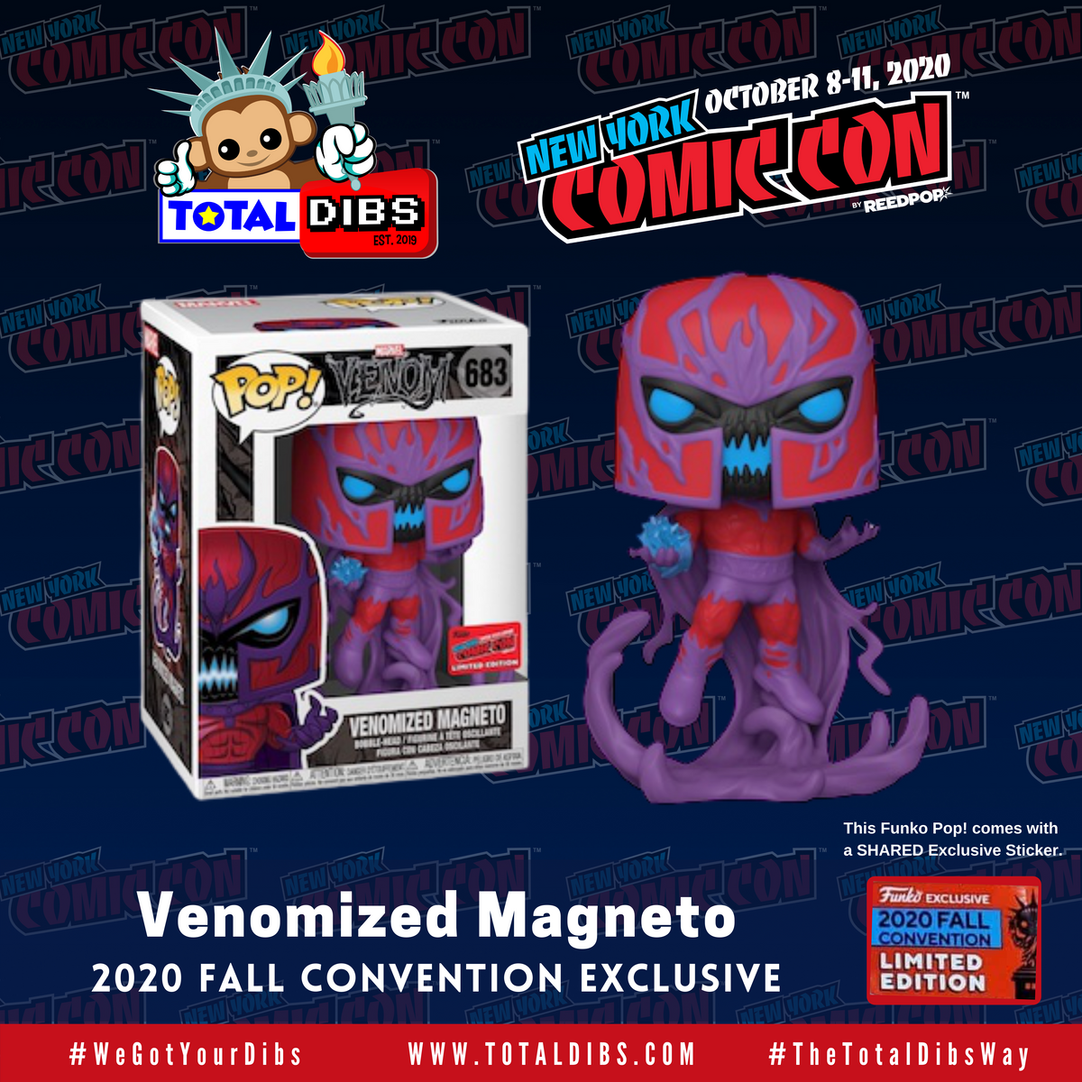 (PRE-ORDER) NYCC 2020 Shared Exclusive - Marvel: Venomized Magneto ...