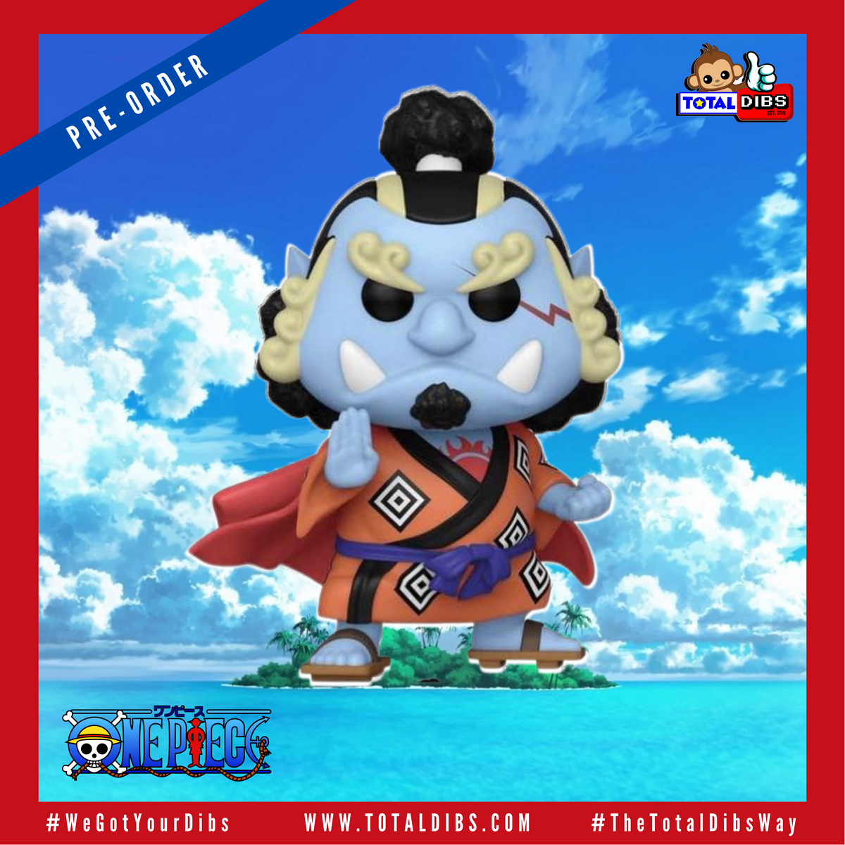 (PRE-ORDER) Pop! Animation: One Piece - Jinbe (Non Chase) – Total Dibs
