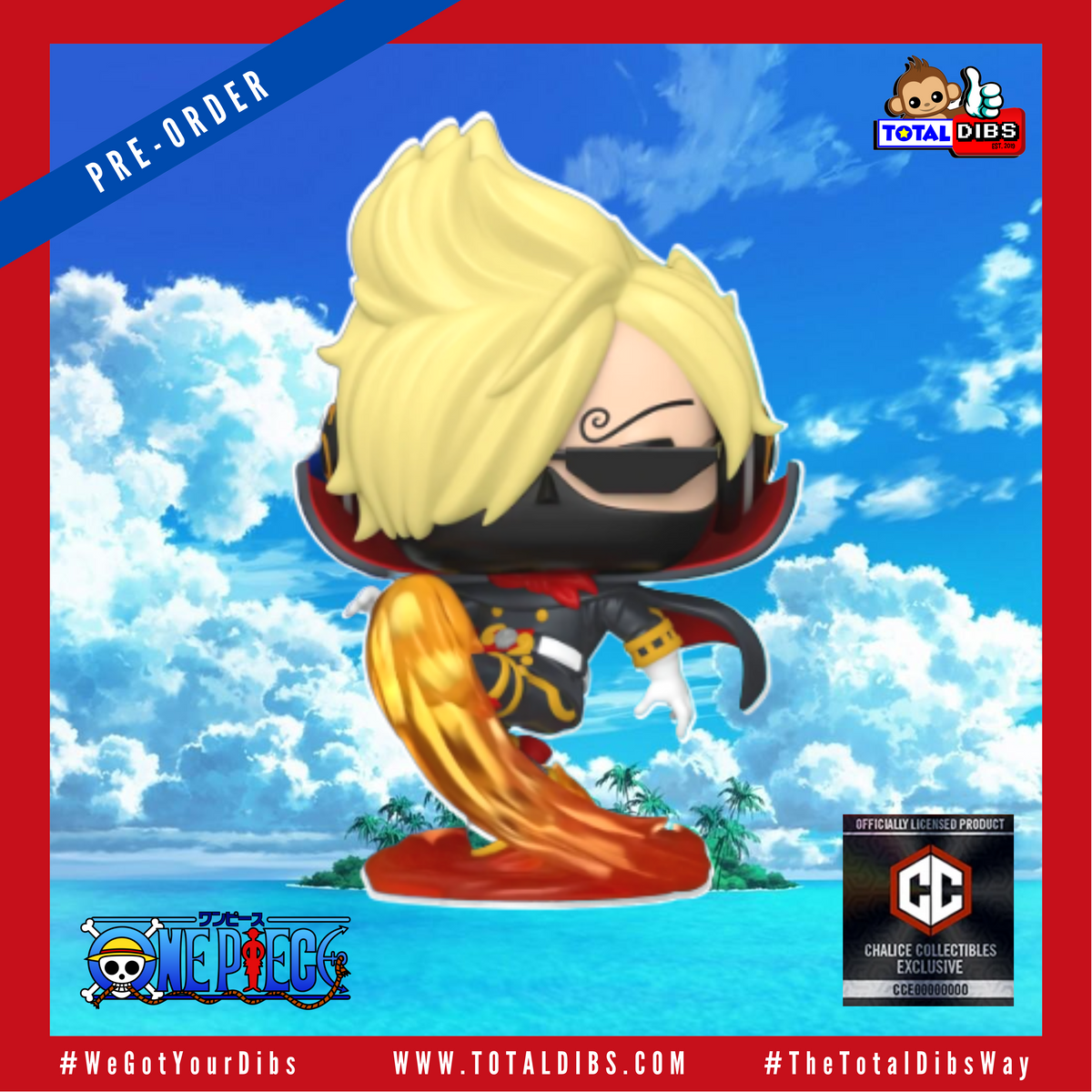 (PRE-ORDER) Pop! Animation: One Piece - Soba Mask (Chalice Collectible ...