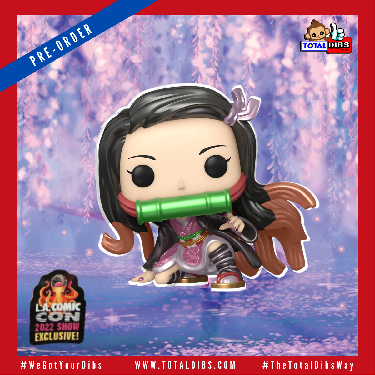 (PRE-ORDER) Pop! Animation: Demon Slayer - Nezuko Kamado (LACC 2022 To ...