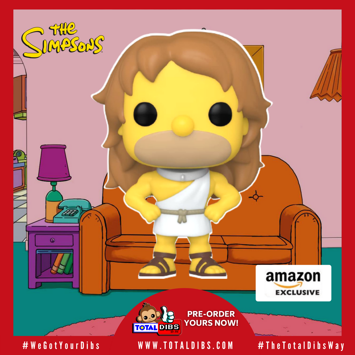 (PRE-ORDER) Pop! Television: The Simpsons - Buff Homer (Amazon Exclusi ...